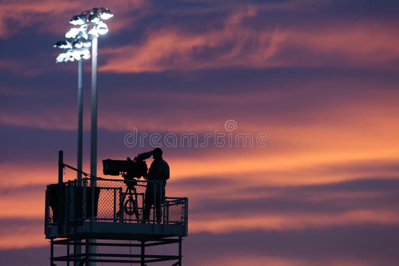 Cameraman Shooting Sunset Stock Photos - Free & Royalty-Free Stock ...
