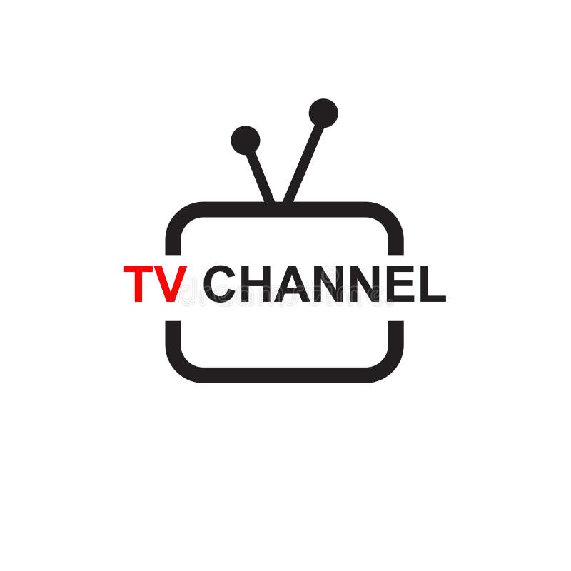 TV Channel Program Icon Logo Design Vector Template Stock Illustration ...