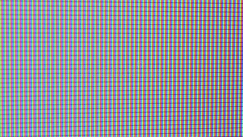 TV or Computer Screen in Extreme Closeup Stock Video - Video of ...