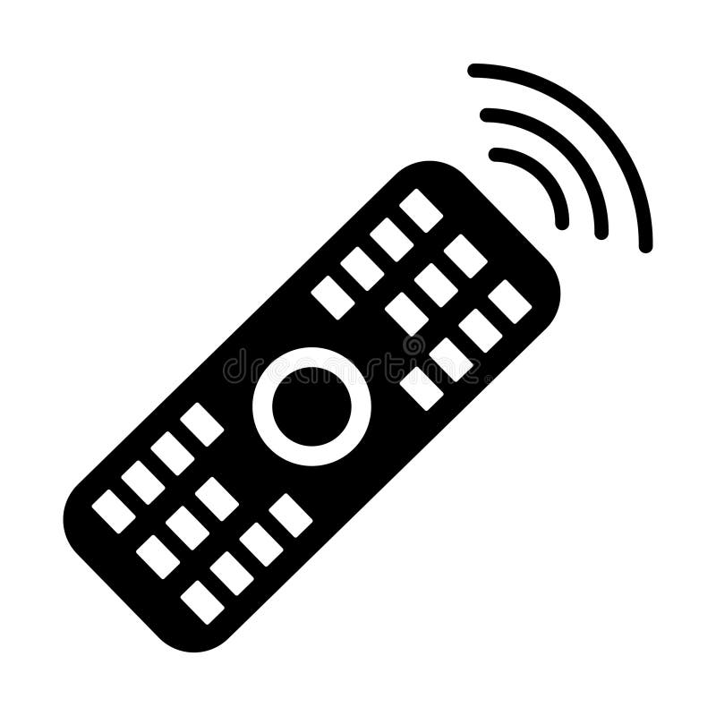 Tv control icon stock vector. Illustration of icon, design - 269530872