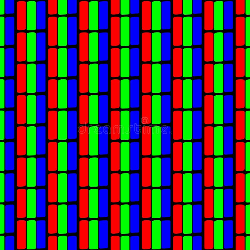 Tv Crt Pixels Vector Pattern Stock Vector - Illustration of decoration ...