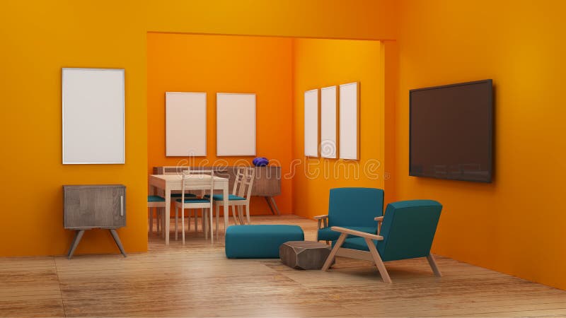 Tv display 3d render stock illustration. Illustration of visual - 85562079