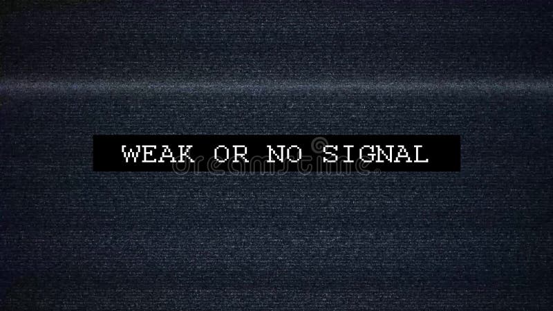 TV Distorted Signal with Labeled. Stock Footage - Video of generated ...