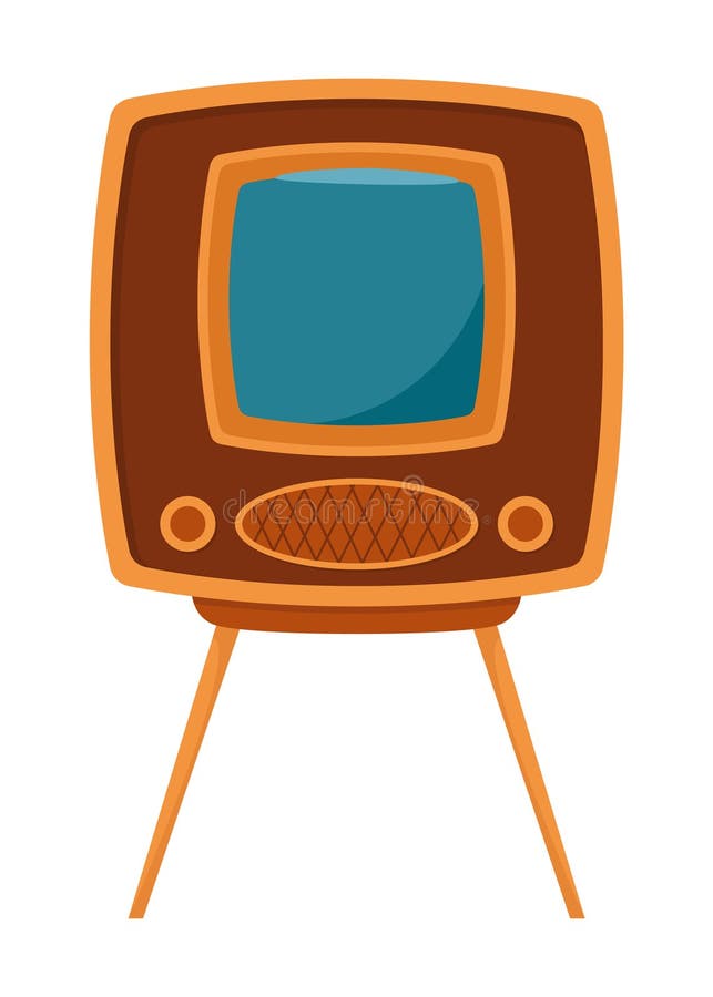 Tv Evolution. Communication System, Old or Retro Receiver. History ...