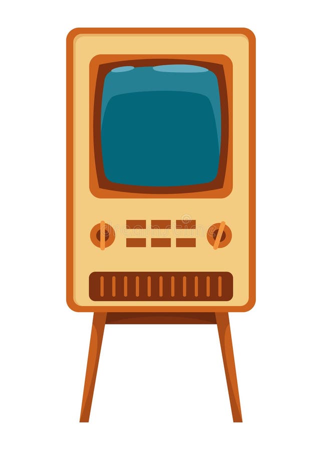 Tv Evolution. Communication System, Old or Retro Receiver. History ...
