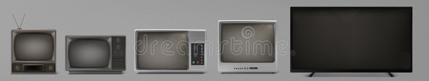 Tv Evolution Stock Illustrations – 115 Tv Evolution Stock Illustrations ...