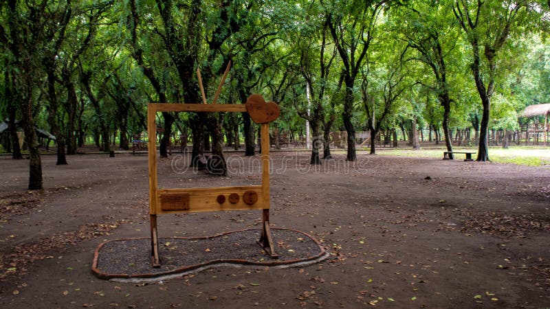 Tv Frame from Wood for Photo Booth Stock Image - Image of television ...