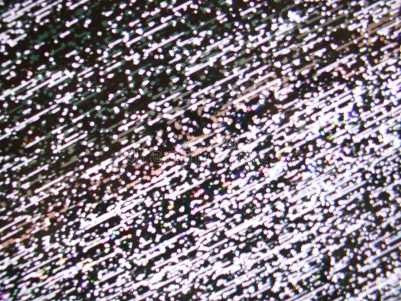 TV Fuzz stock photo. Image of tune, signal, screen, interference - 2754044