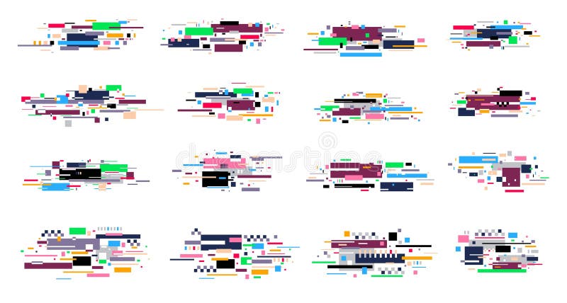 Screen Error Glitch Video Distortion Stock Illustrations – 3,499 Screen ...