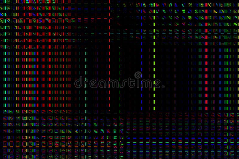 TV Glitch Psychedelic Noise Background Old VHS Screen Error Digital ...