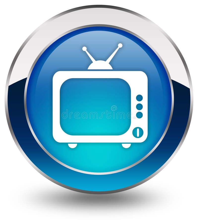Tv icon stock illustration. Illustration of electronic - 25633316