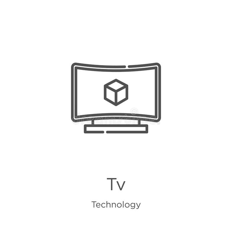 Tv Retro Outline Stock Illustrations – 6,550 Tv Retro Outline Stock ...
