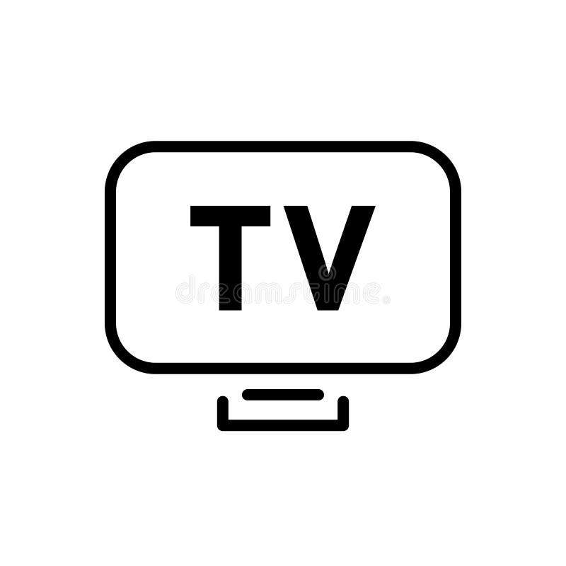 TV ikona ilustracji. Ilustracja złożonej z biznes, osocze - 119761926