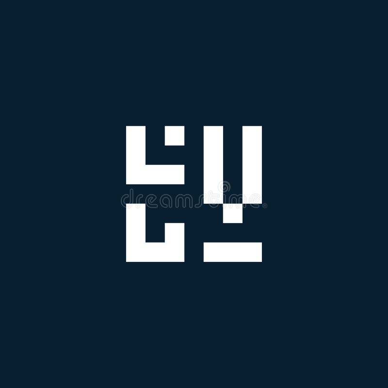 TV Initial Monogram Logo with Geometric Style Stock Illustration ...