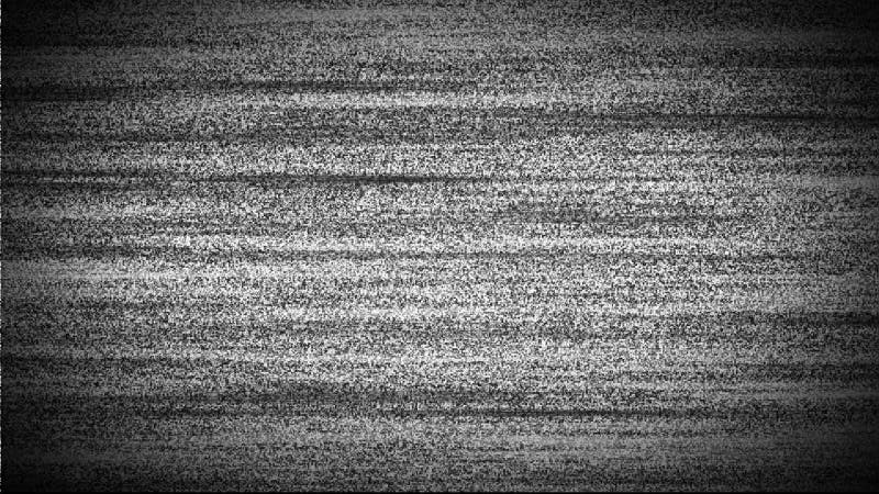 TV Interference Background - Black and White Stock Illustration ...