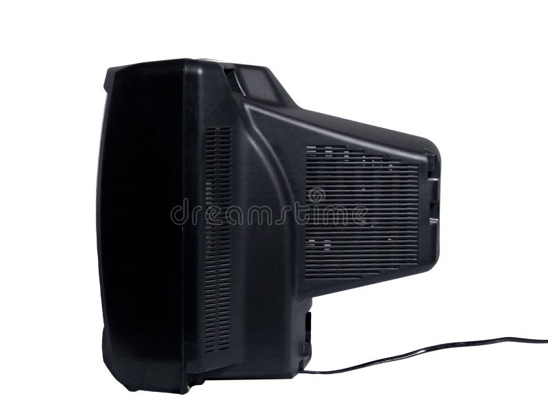 Retro Television Back stock image. Image of valves, professional - 323029