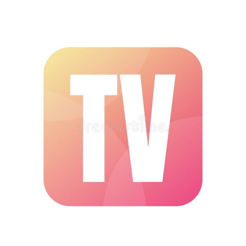 Tv Letter Logo Design Stock Illustrations – 1,464 Tv Letter Logo Design ...