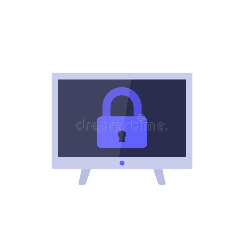 Lock Content Screen Stock Illustrations – 601 Lock Content Screen Stock ...
