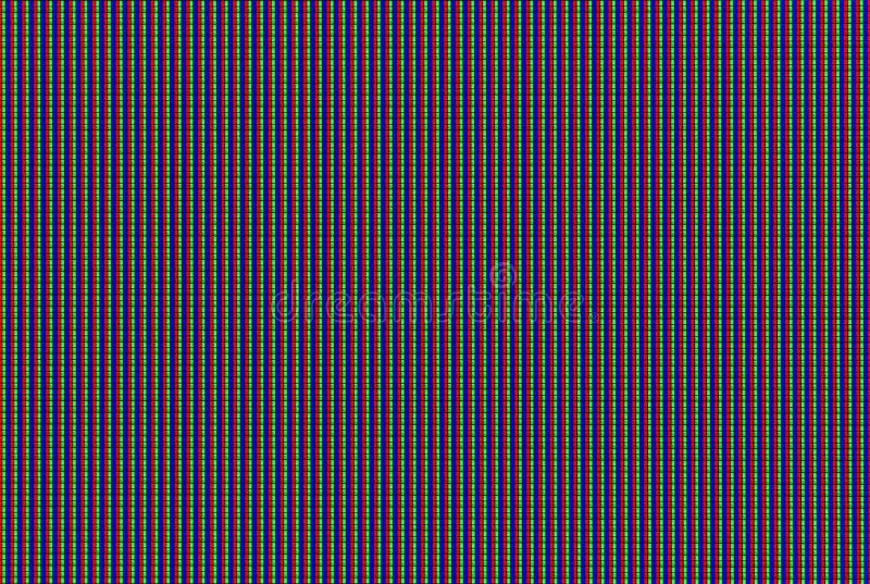 LED IPS Monitor Screen Showing Pixels in Extreme Closeup Macro ... LED IPS Monitor Screen Showing Pixels in Extreme Closeup Macro ...