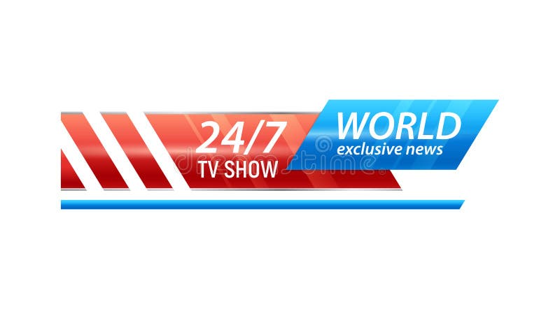 Tv News Bar Headline Stock Illustrations – 204 Tv News Bar Headline ...