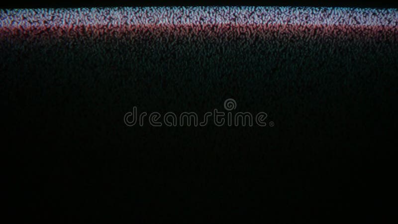 Interference on the TV Screen with Color Defects, Noise and Grain 4k ...