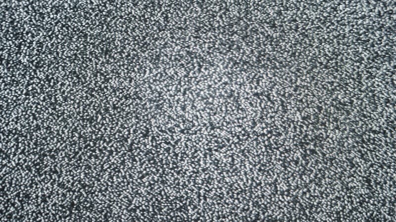 Tv Noise on Real Television Effect Stock Video - Video of error, retro ...