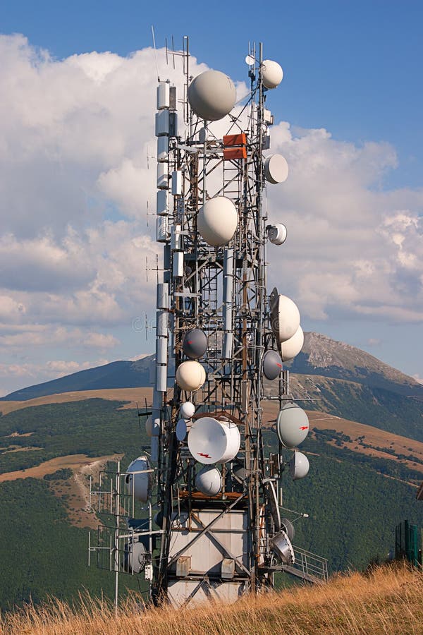 Antenna tv and radio stock image. Image of radio, television - 30207767