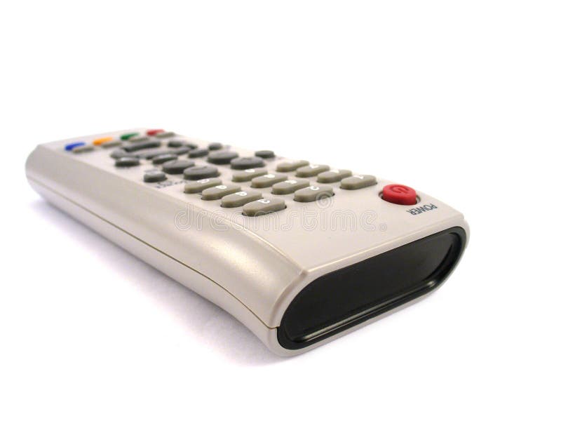 Tv remote stock image. Image of remote, close, isolated - 1064053