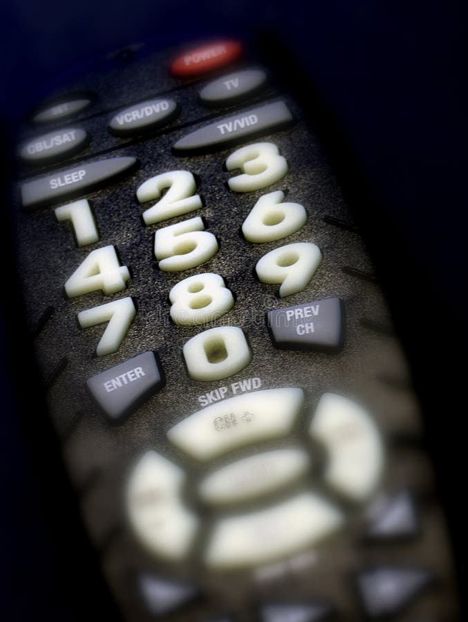 TV Remote stock image. Image of electronics, mute, play - 4317957