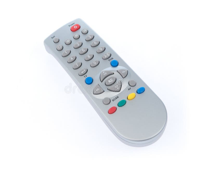 Remote control stock photo. Image of remote, space, white - 4446132