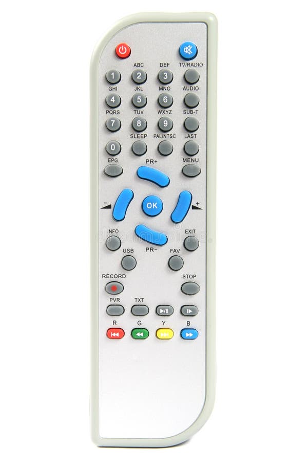 Tv remote control stock image. Image of entertainment - 17501229