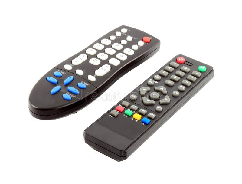 Bunch of remotes stock image. Image of gadget, button - 9673843