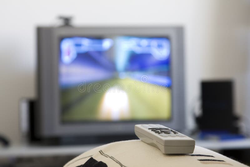 TV remote control stock image. Image of modern, control - 4891151