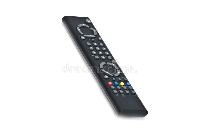 Tv remote control stock image. Image of electric, hand - 9436087