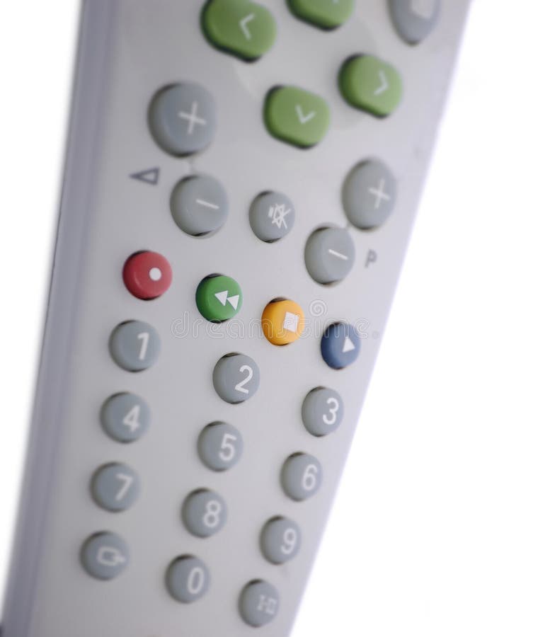 TV Remote control stock image. Image of rubber, numbers - 983381