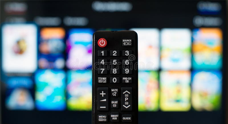 TV remote control. stock photo. Image of flat, personalize - 70728948