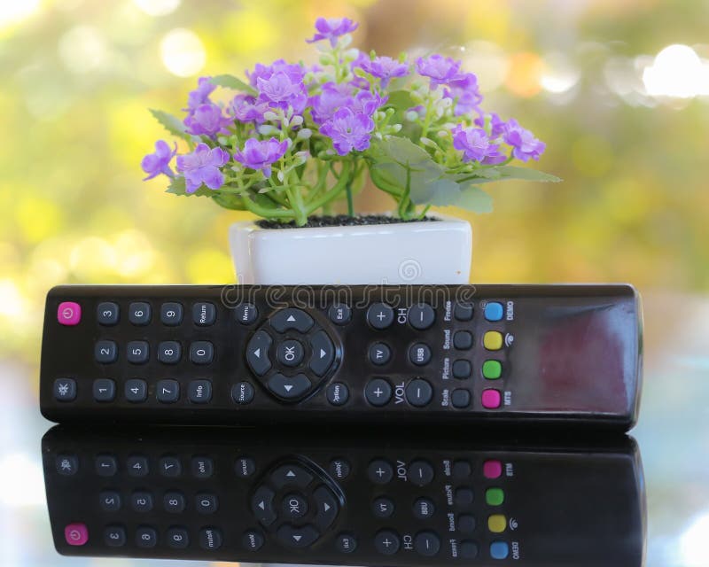 Tv Remote Control Green Bokeh Stock Photos - Free & Royalty-Free Stock ...