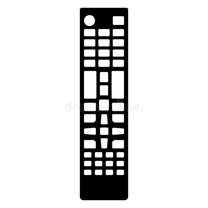 Remote Control Silhouette Stock Illustrations – 5,960 Remote Control ...