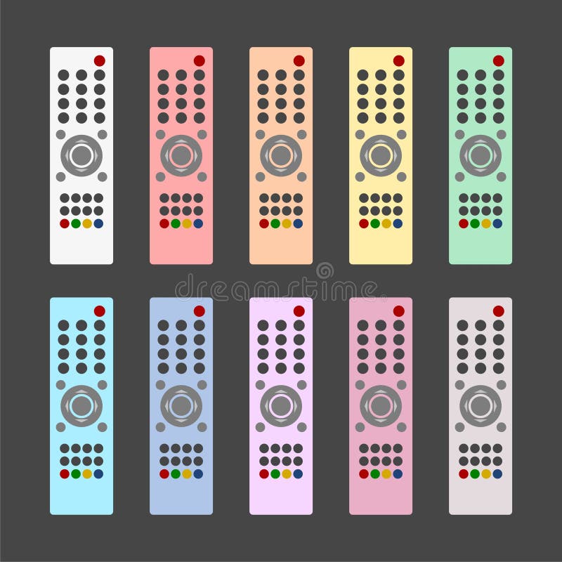 Tv remote control icon stock vector. Illustration of infrared - 127800130