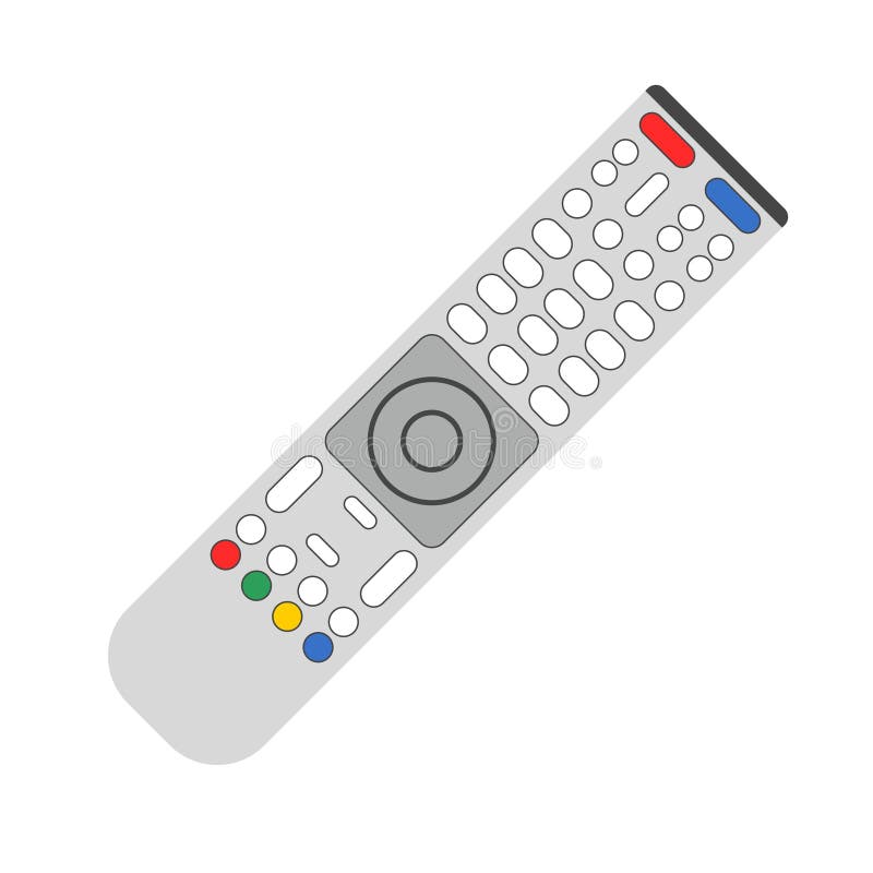 TV remote control icon stock illustration. Illustration of icon - 171540118