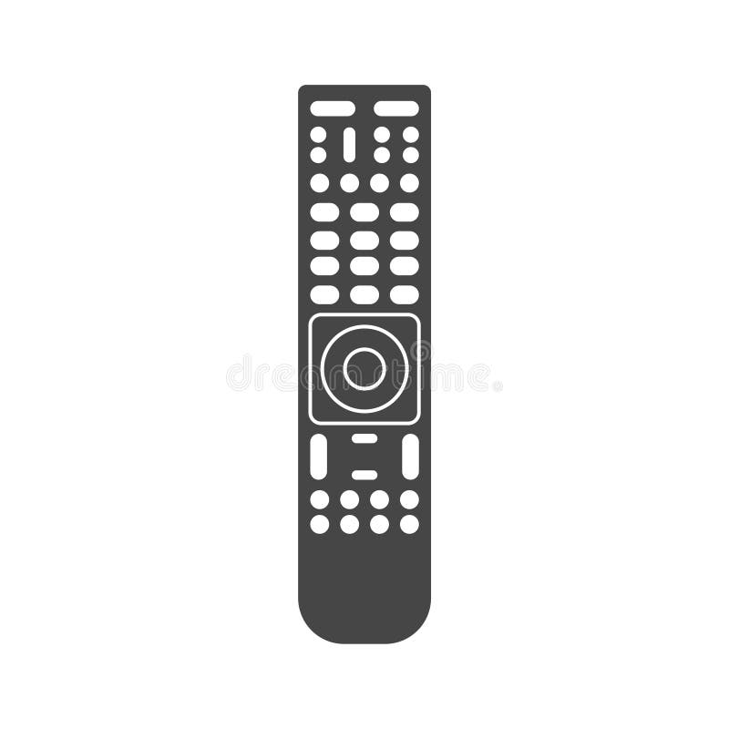 TV remote control icon stock vector. Illustration of cartoon - 171540076