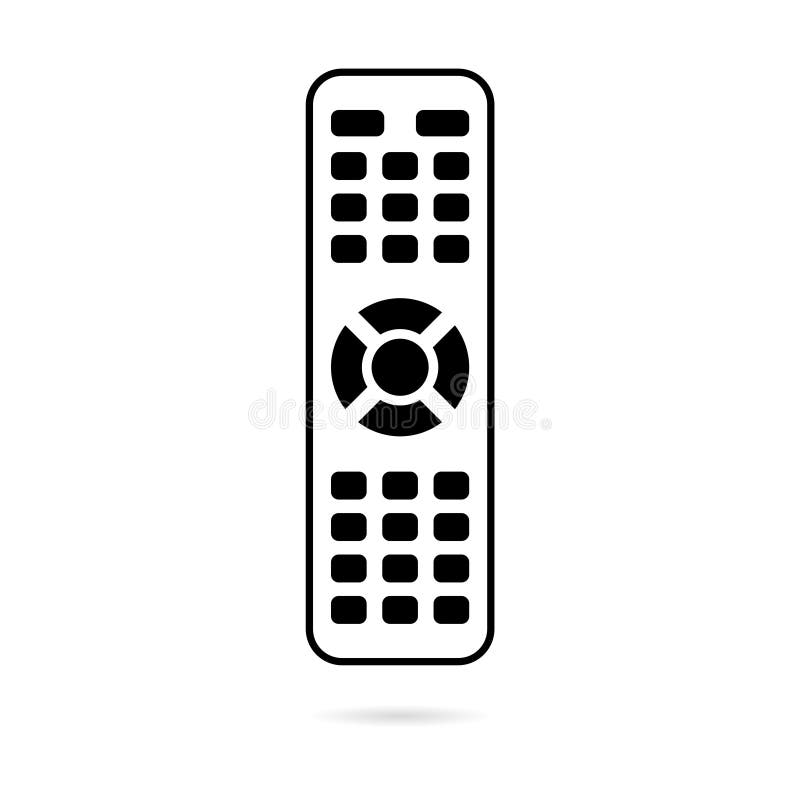 Remote Control Flat Icon. Modern Flat Icon Stock Vector - Illustration ...
