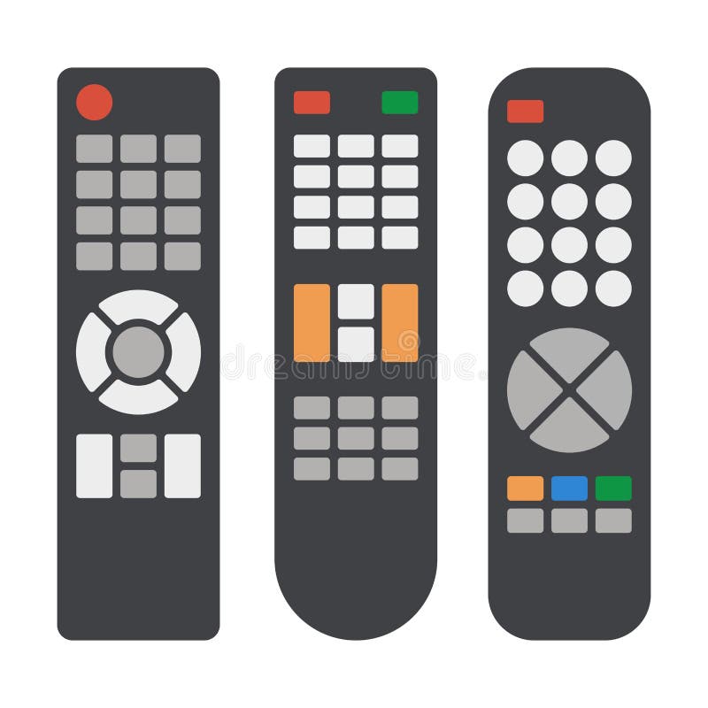 Car Key with Remote Control. Vector Stock Vector - Illustration of ...