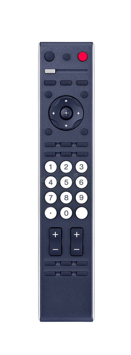 Tv Remote Controller, Remote Control Device, Isolated White Background ...