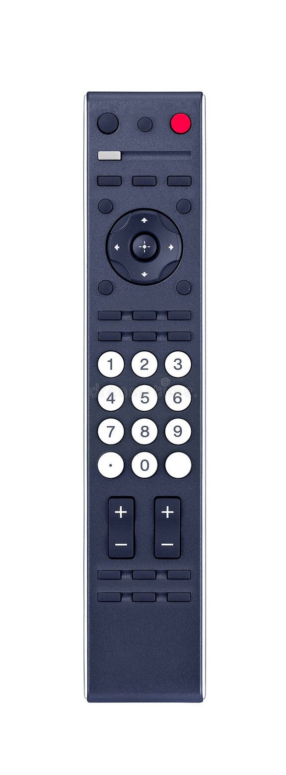 Tv Remote Controller, Remote Control Device, Isolated White Background ...
