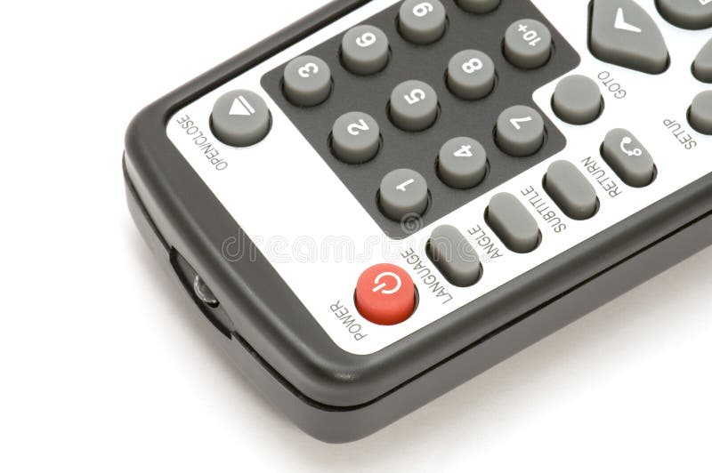 TV Remote Control Macro Picture. Image: 4145028
