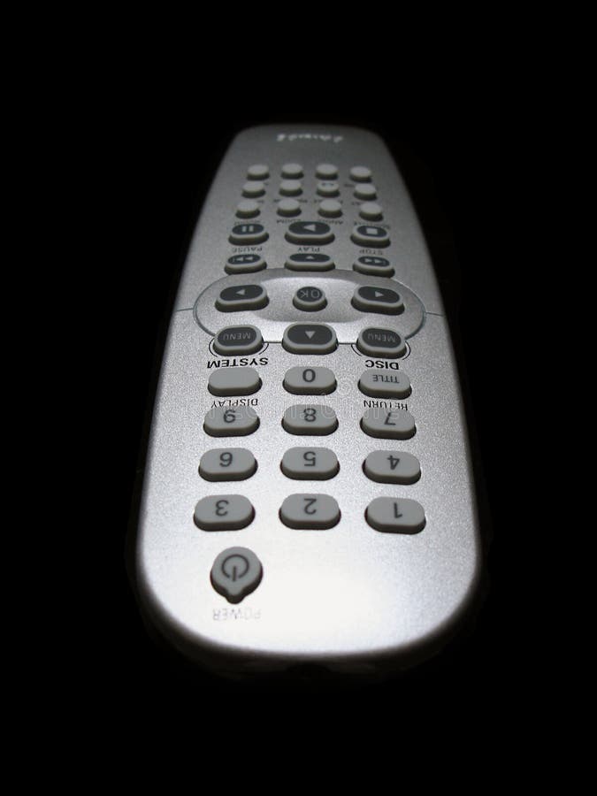 TV remote control stock photo. Image of remote, silver - 78400654