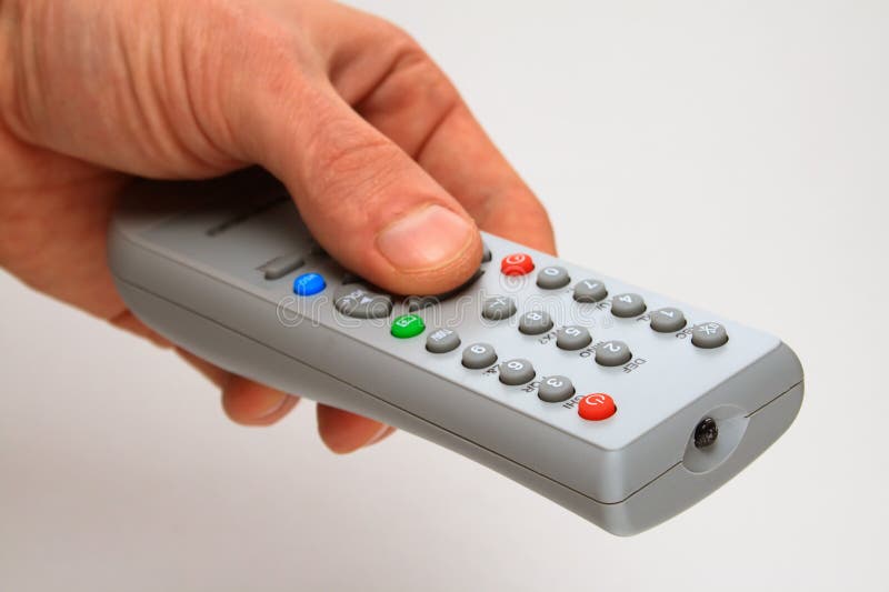 TV remote control panel stock photo. Image of equipment - 3363644