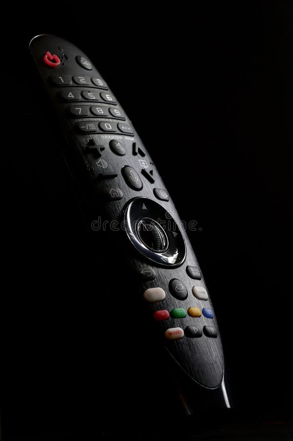 Tv Remote Control and Shadows Stock Image - Image of background, keypad ...