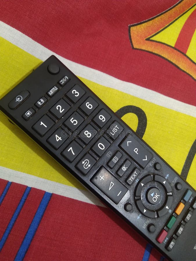 Tv Remote Control To Select Channels and Make Things Easier Stock Image ...